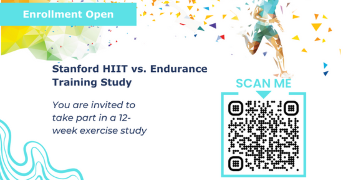 Personalized Exercise Research Study from Stanford Healthcare ...