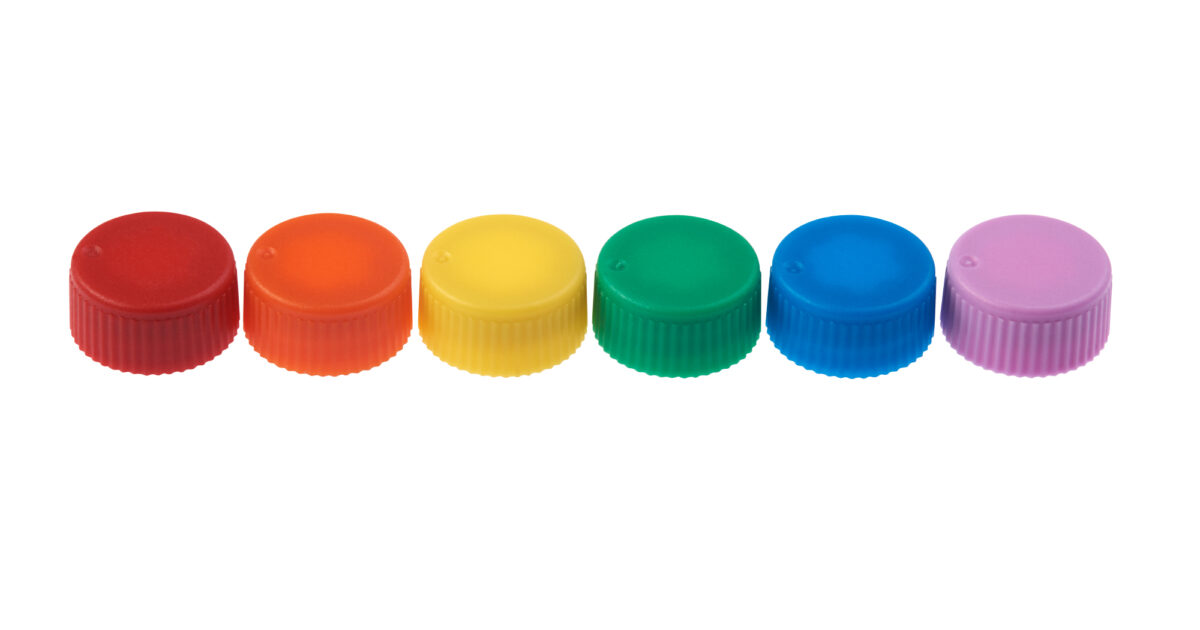 Screw Top Micro, Opaque Caps (Cap Only) | diaago